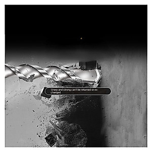 VIEUE Drill Bits 1 Piece 6-18mm Concrete Gun Drill Cross Tip 4 Cutter Wall Brick Electric Hammer Masonry Drill Metal Working Tools (Color : 6x150mm)