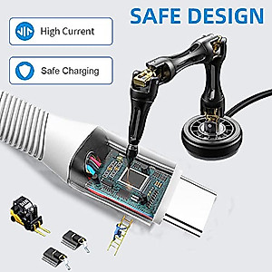 Long USB C to USB A Charger Cable 10ft 15ft Charging Cord for Moto G Power 2022 2021 2020/G Stylus 5G,G Fast/G Play/G Pure/G100,G7 Play Power,Z4 Z3,Edge,Motorola Edge/One 5G Ace,Samsung Galaxy A53 A73