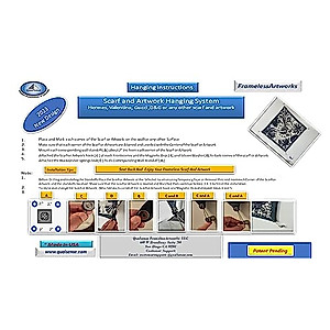 Scarf and Artwork Hanging System