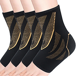 CYCLXY 2 Pairs Ankle Brace for Women & Men,Ankle Compression Sleeve,Ankle Support Brace for Women & Men,foot support brace for pain,plantar fasciitis compression socks for women & Men