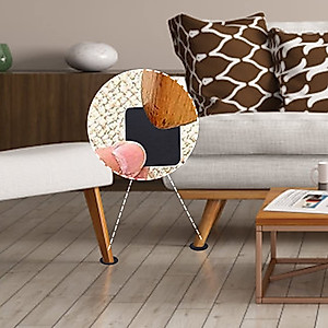 Jtnohx Self Adhesive Felt Sheets, 11 Pieces Stiff Sticky Felt, 8"x12" Felt Sheets with Adhesive Backing for Crafts, Felt Drawer Liner for Jewelry Box Drawer DIY (Black)