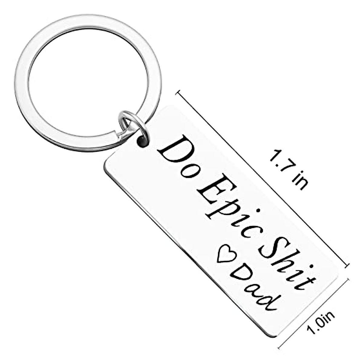 ibiwe Teen Girl Gifts for Teenage Girls Boys Teen Gifts Ideas Stocking Stuffers for Men Teens Boys Girls Keychain from Dad Do Epic Sh t Christmas Gifts for Grown Daughter Son Kids Funny Birthday