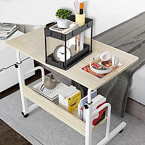 Under Sink Organizers and Storage, 2 Pack Under Bathroom Storage Rack, Under Cabinet Organizer, Bathroom Organizer with Hooks, Multi-purpose Storage Shelf for Kitchen, Bathroom, Family