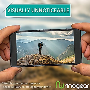 RinoGear (8-Pack) Screen Protector for Fitbit Luxe Screen Protector Case Friendly Accessories Flexible Full Coverage Clear TPU Film