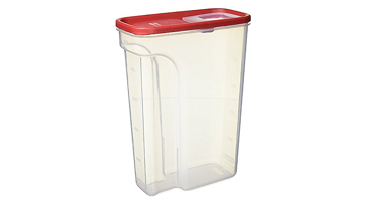 Rubbermaid Flip Top Cereal Keepers - 3 Pack for Pantry Organization