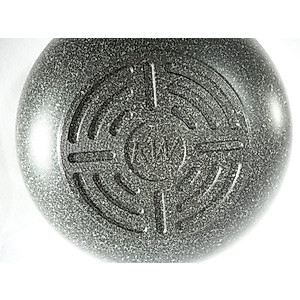 Ceramic Marble Coated Cast Aluminium Non Stick Wok 28 cm (11 inches)