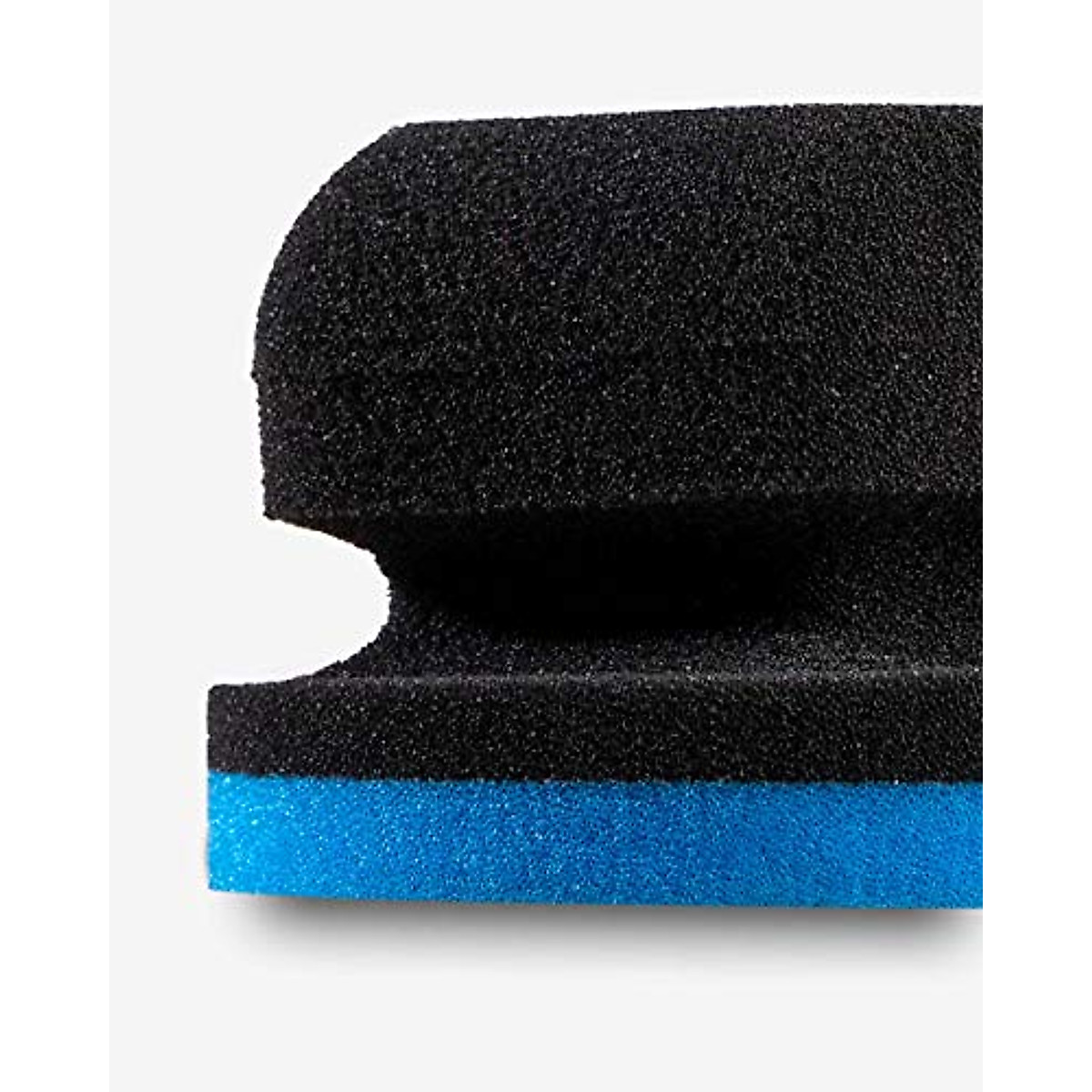 Adam's Blue Hex Grip Applicator - for Hand Polishing, Scratch Remover, Swirl Remover Scuff Removal