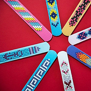 DIAMOND DOTZ ® DOTZIES - Mauves, Diamond Art Bracelet Making Kit Adults, Diamond Dotz Kits for Teens, Diamond Art Teen, Diamond Painting Bracelet Kit for Adults, Bracelet Making Kit, Bracelets Making