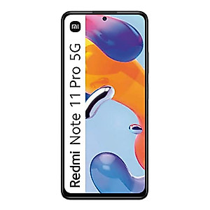 Xiaomi Redmi Note 11 Pro 5G + 4G Global Version 128GB + 8GB Unlocked 6.67" 108MP Camera Night Mode (Not Verizon Sprint Boost Cricket Metro At&T) + Extra (w/Fast Car Charger Bundle) (Polar White)