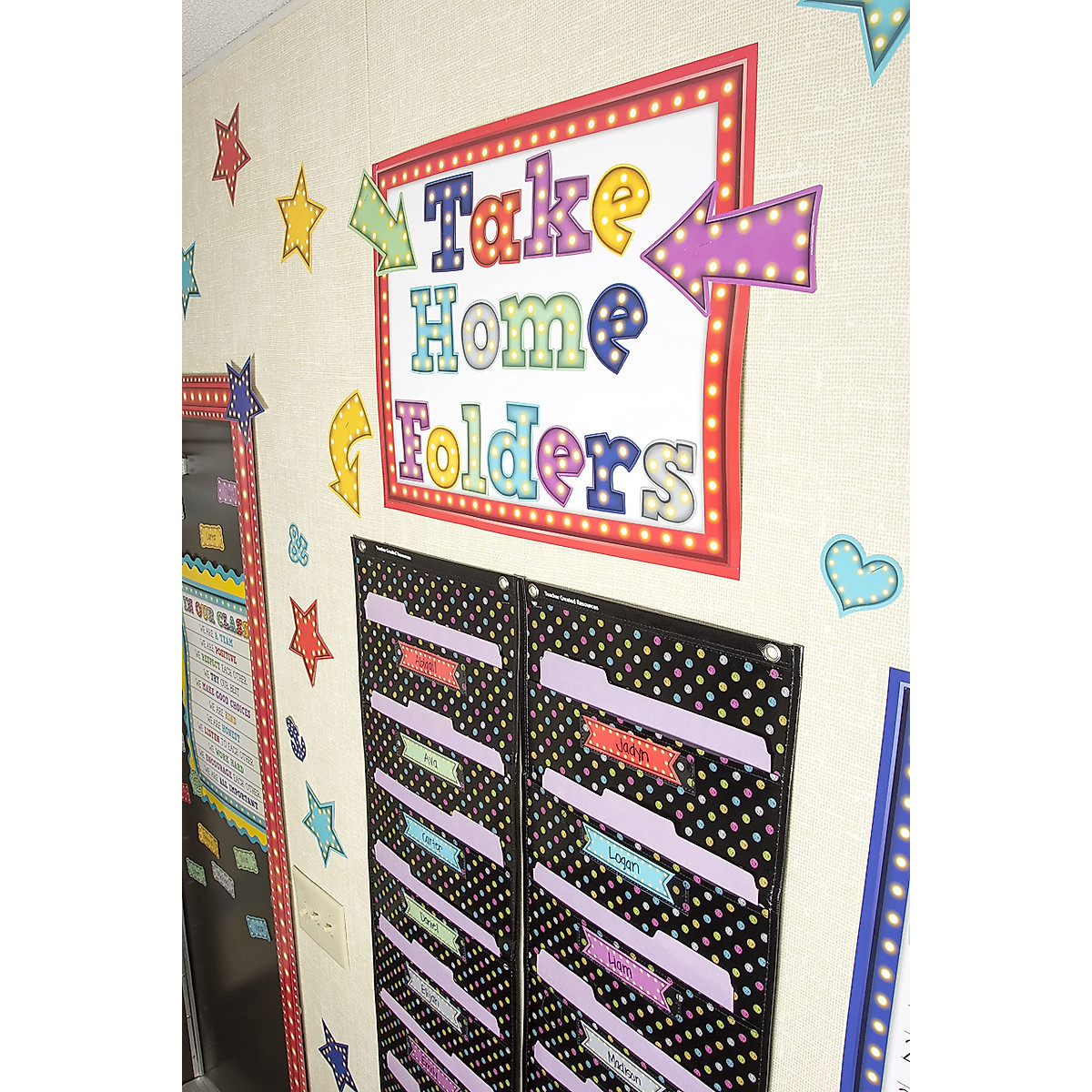 Teacher Created Resources Marquee Bold Block 4" Letters Combo Pack (5866)