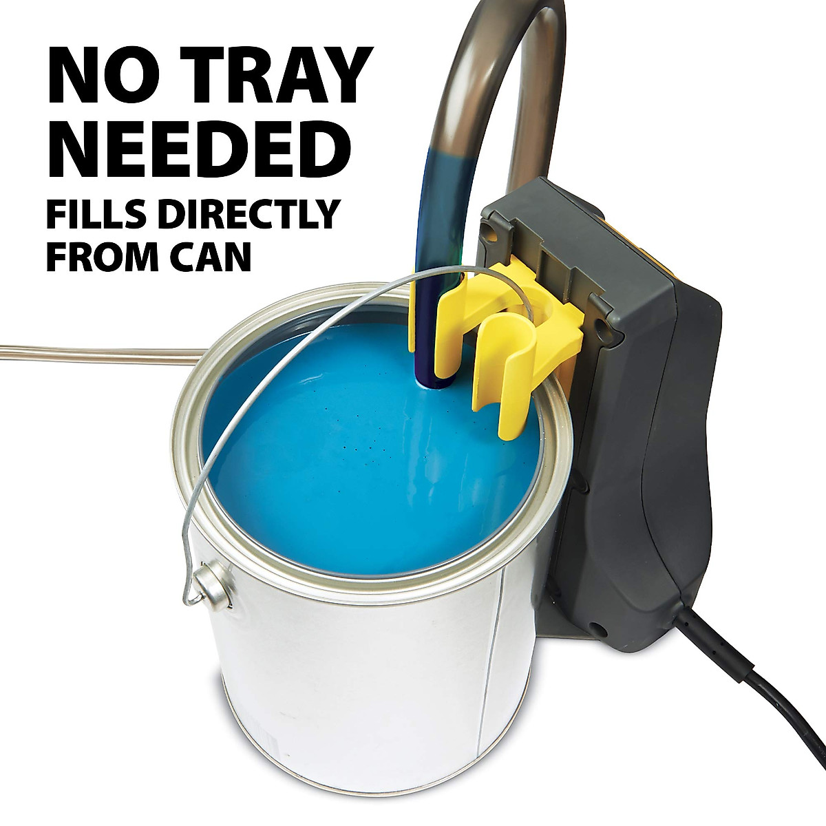 Wagner Spraytech 2439393 Smart Sidekick Power Paint Roller, Yellow