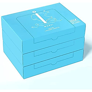 105 load 450 gram 1 pound Laundry Detergent Sheets, Compatible with Laundromat HE Machines and Laundry Basket,no Scent No Plastic Jug, Ecology, Eco-friendly, Zero Waste, Plastic Free, Quick Dissolve, Liquid free, Powder-free, Tiffany blue Great for Home,