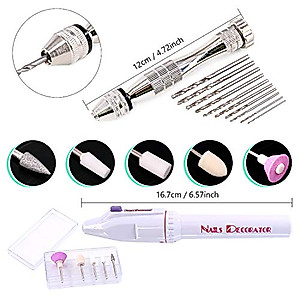 Swpeet 55Pcs Compatible for Gundam Modeler Basic Tools with Duty Plastic Container, Professional kit Replacement for Gundam Model Building Beginner Hobby Model Assemble Building