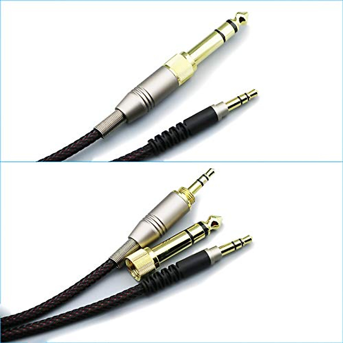 NewFantasia Replacement Audio Upgrade Cable Compatible with Audio-Technica ATH-M50xBT, ATH-AR3BTBK, ATH-SR50BT, ATH-ANC9, ATH-ANC7B, ATH-SR5BTBK, ATH-S700BT Headphones 3meters/9.9ft