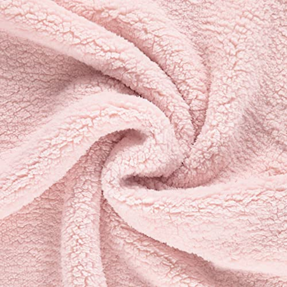 Graco Ultra-Soft and Luxurious Baby Blanket | 30x40 inch | Double Sided Sherpa with Sherpa Backing