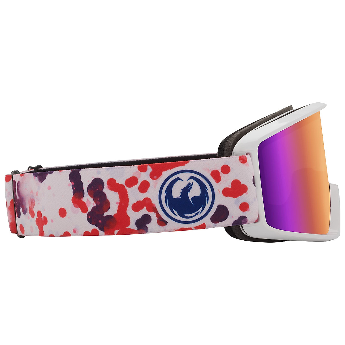 Dragon Unisex DXT OTG Snow Sport Goggle - Koi LIte Frame | LL Purple Ion Lens