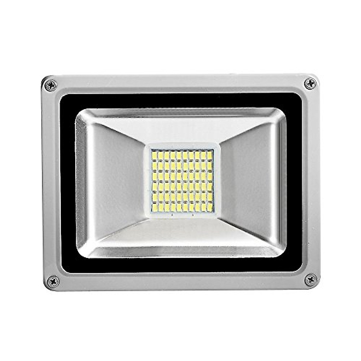LED Flood Light,30W 3000lm 6000-6500K Cold White,IP65 Waterproof,Aluminium Strahler 110V Outdoor Super Bright Security Lights,Stadium Lights for Garden,Garage,Warehouse,Square (Cold White, 30W)