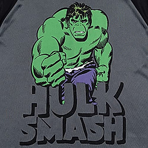 Marvel Avengers Spider-Man Hulk Captain America Iron Man Little Boys 4 Pack Athletic T-Shirts Multicolor 7-8