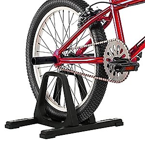 RAD Cycle Bike Stand Portable Floor Rack Bicycle Park for Smaller Bikes Lightweight and Sturdy Ready for The BMX Racing Track