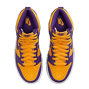 Nike Youth Dunk High GS DZ4454 500 Lakers - Size 6.5Y