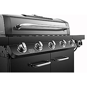 Dyna-Glo DGP552CSP-D Premier 5 Burner Propane Gas Grill, Black