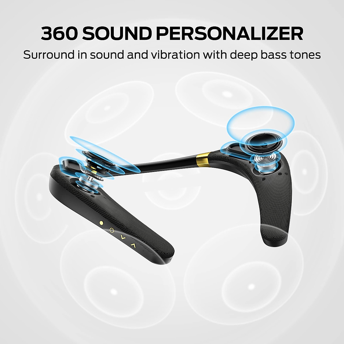 Monster Boomerang Neck Speaker Bluetooth Wireless