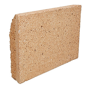 AB Tools Fire Brick Back Coal Log Heat Saver Wood Burner Fire Place Pit 16" Grate BBQ