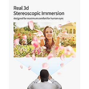 QooCam EGO Instant View 3D Camera Binocular 4K Sports Camera VR Adaptation 3D Lipo Vlog Camera HD (Black)