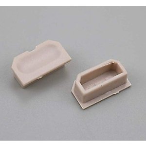 2 PCS Link Port Dust Cap Cover for Game Boy DMG-01 DMG 001 Grey