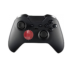 Metal 2 D-Pads, 4 Paddles (Medium & Mini) Trigger Buttons Replacement for Elite Series 2 Model1797 & Xbox One Elite Controllers 1698, Elite Series 2 Core- Red