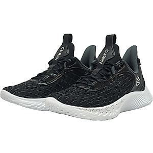 Under Armour Curry Flow 9 Team Basketball Shoes - Black - Men's Size 8 / Women's Size 9.5, Black/White