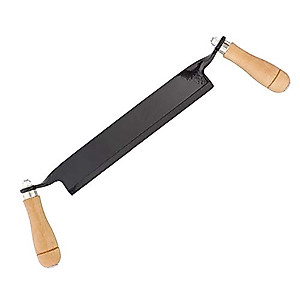 Felled Draw Shave Knife – 10in Straight Draw Knife Straight Draw Shave Tool Woodworking Debarking Hand Tool