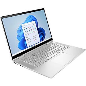 HP Envy X360 15 2-in-1 Laptop I 15.6” Full HD IPS Multi-Touch I 12th Gen Intel 10-core i7-1255U I 32GB DDR4 1TB SSD I Backlit Keyboard USB-C HDMI Office365 Win11Pro Silver + 32GB MicroSD Card