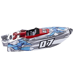 Micro Boats Wave 3 Dino Racers Series 3 by ZURU (2 Pack) Fully Motorized, Self-Steering Micro Toy Boat 25306 Multicolor