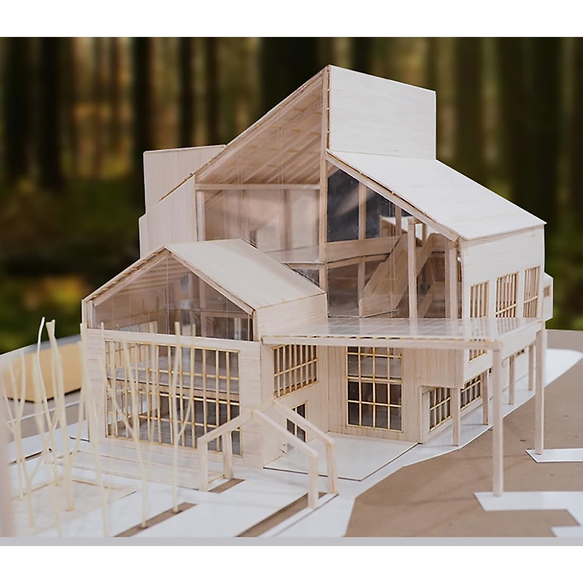 Basswood Sheets - 20 Pack 300 * 200 * 1.5mm Thick,Thin Wood Sheets Perfect for Crafts,Laser Cutting,Carving,Cricut Maker Projects,Veneer and Model Building