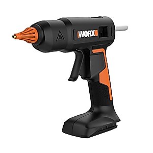 Worx 20V Power Share Full-Size Hot Glue Gun WX045L.9- (Tool Only)