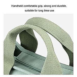 Gpmsign Travel Bag, Large Capacity Multi-Pocket Handbag, Womens Lightweight Canvas Tote Purse with Zipper (Dark Blue)