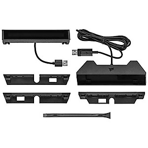 Corsair iCUE NEXUS Companion Touch Screen – 5” Diagonal Screen – 6 Programmable Virtual Macro Buttons – Live System Readouts – iCUE-compatible Device Control – Connect to Keyboard or Standalone Base
