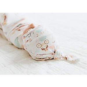 Copper Pearl Large Premium Knit Baby Swaddle Receiving Blanket Enchanted