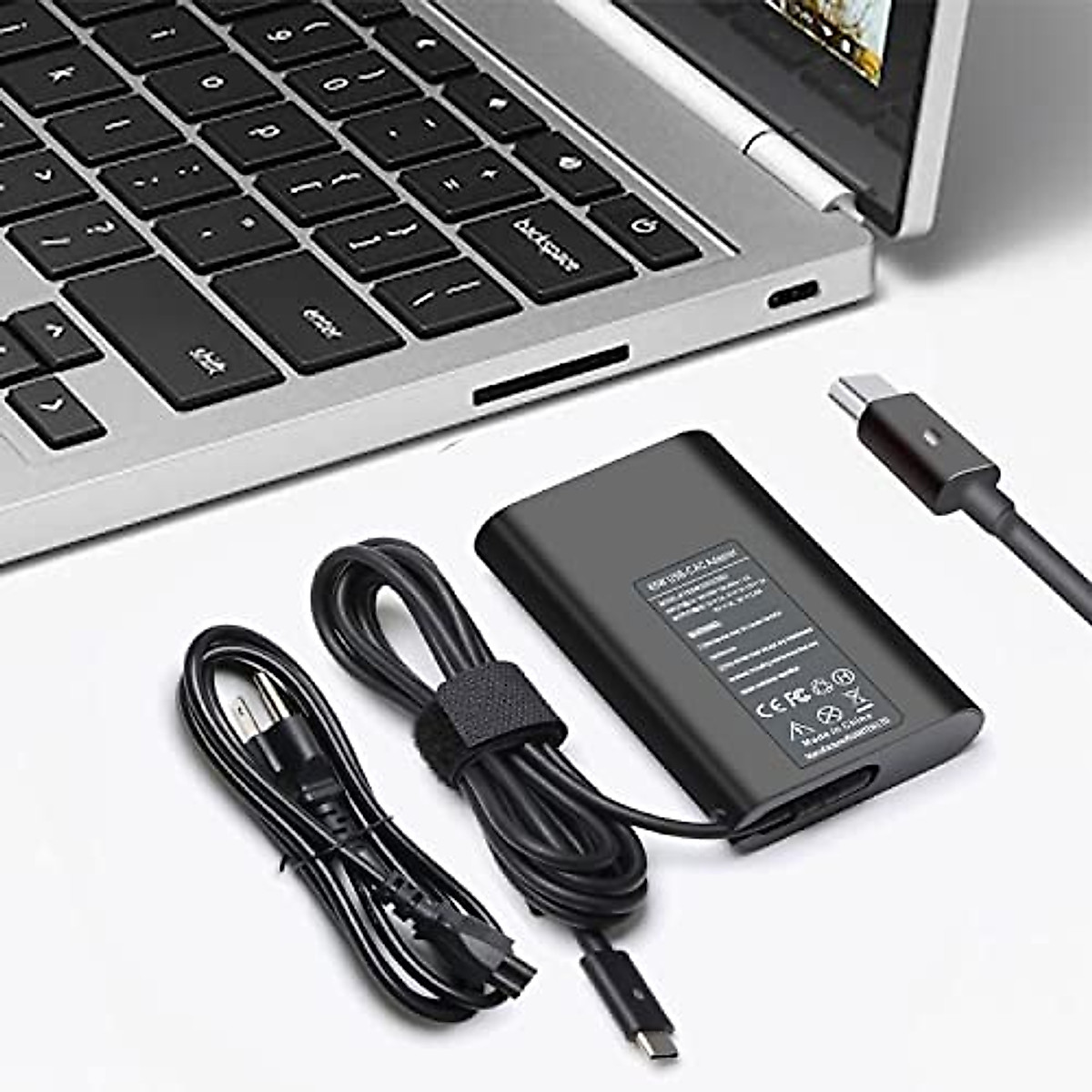 45W 65W USB C Laptop Charger for Dell Laptop Charger Latitude 7420 7370 7380 7390 7275 7280 5420 5430 5290 2in1 7430 7330 9430 3300 3400 3500 3510 5290 Inspiron 14 7437 Power Supply Cord
