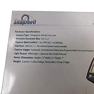 CSSN Snapshell IDR - ID scanner and ID card reader