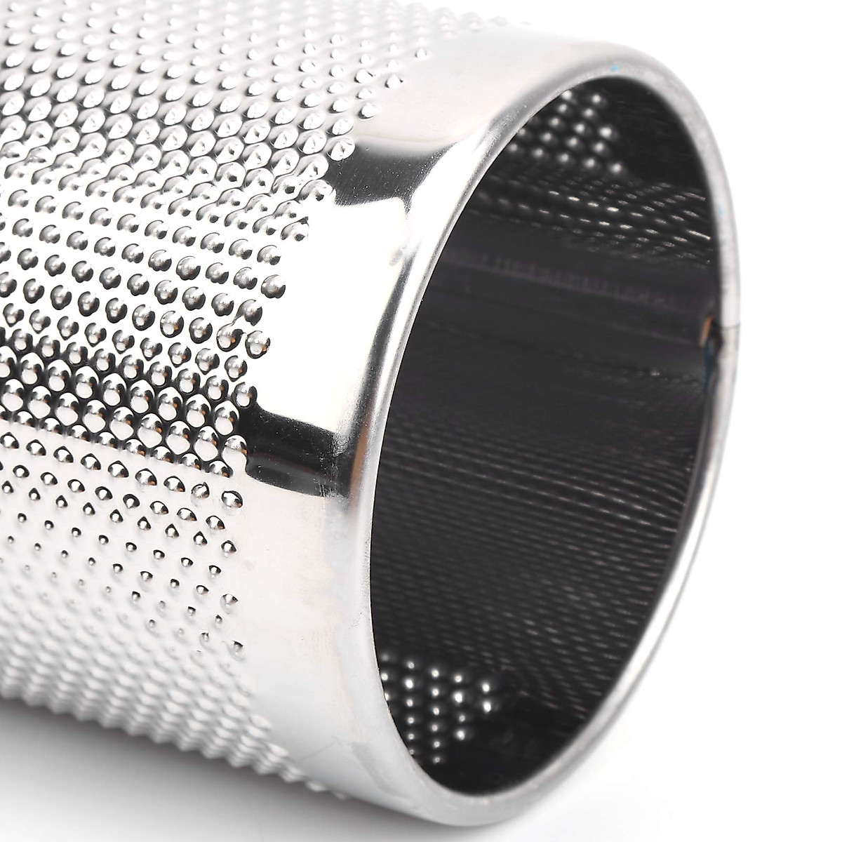 Guiro Shaker with Scraper 4x12in Type A Metal Guiro Shaker Percussion Instrument Music Teaching Aids