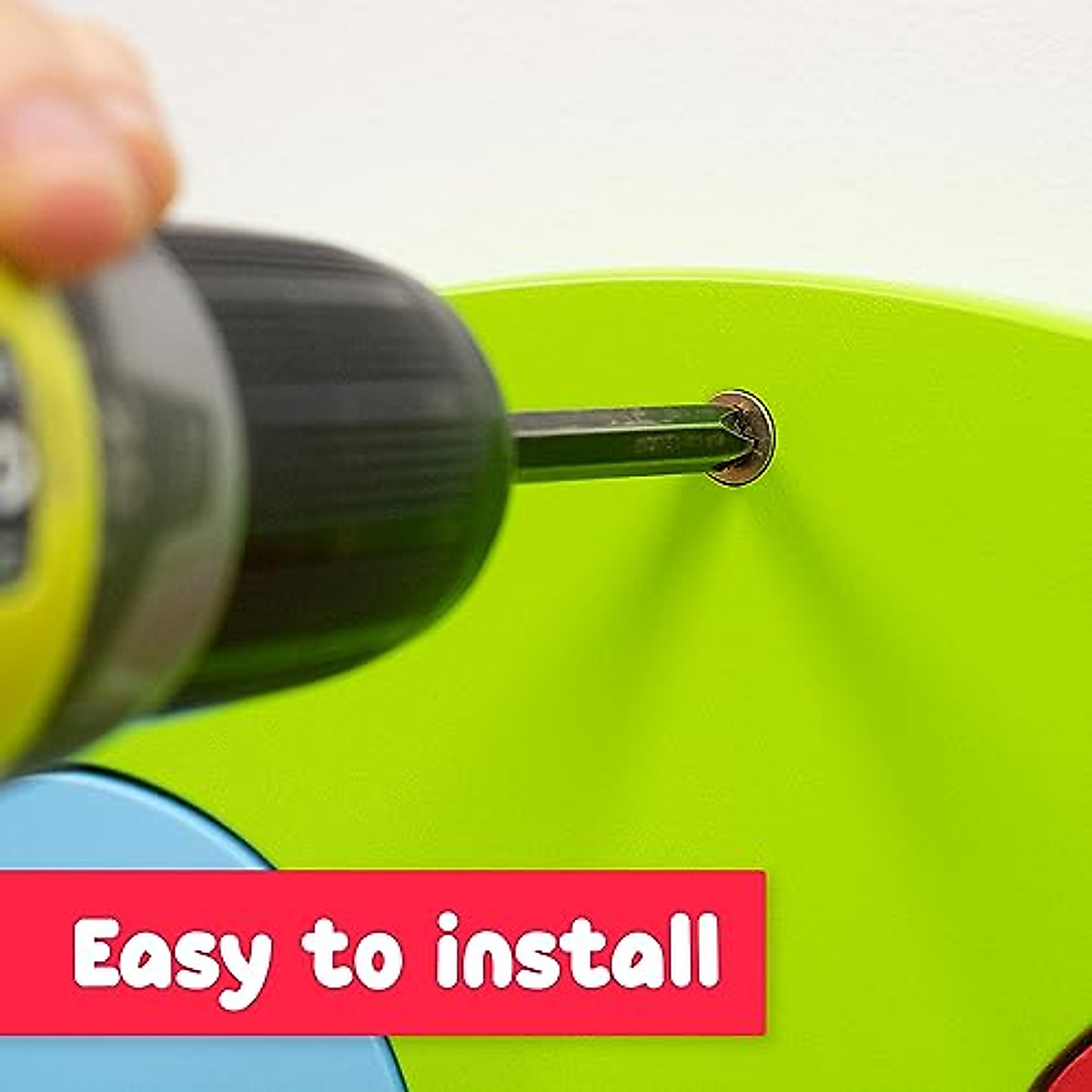 SPARK & WOW Caterpillar Activity Wall Panels - Ages 18m+ - Montessori Sensory Wall Toy - 8 Activities - Busy Board - Toddler Room Decor