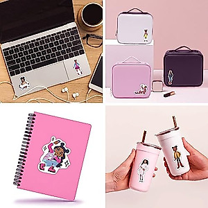 50Pcs Stickers Birthday Decorations for Kids Adults Teens for Party Supplies Decoration for Helmet Laptop Water Bottles Suitcas