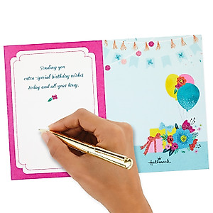 Hallmark Paper Wonder Pop Up Birthday Card (Floral Birthday Cake)