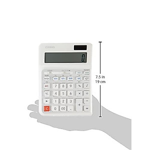 Casio DE-12E 12-Digit Ergonomic Business Desktop Calculator