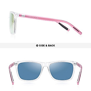 MERRY'S Polarized Sunglasses for Women Aluminum Men's Sunglasses Driving Rectangular Sun Glasses for Men/Women