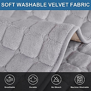 JIAN YA NA Armrest Covers, Sectional Couch Cover, Anti-Slip Sofa Slipcover for Pets Kids - Furniture Protector Sofa Covers for 3 Cushion Couch Loveseat Recliner L Shaped Armrest Backrest (Only 1 Pcs)