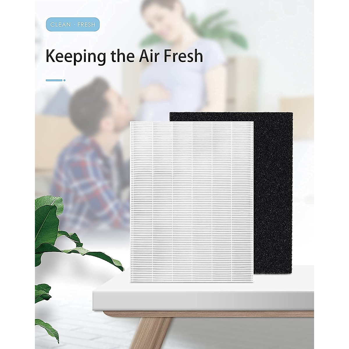 C535 Replacement Filter A Kit Compatible with Winix C535, 5300-2, P300, 5300, Repalce 115115, 1-Pack