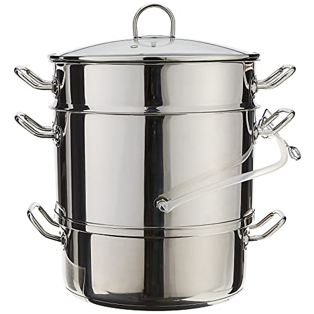 Norpro 619 Stainless Steel Steamer/Juicer, One Size, without Canning Kit